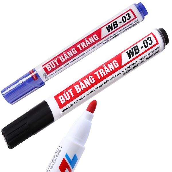 Bút viết bảng Thiên Long WB03, bút lông bảng xoá được HÀNG CHÍNH HÃNG | Shopee Việt Nam