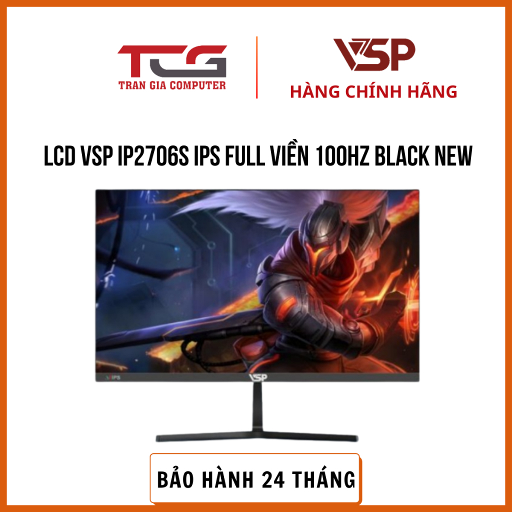 Màn Hình VSP IP2706S BLACK (27"/ FHD/ IPS/ 100Hz/ 1ms/ 300nits/ HDMI+VGA/ Phẳng/ Đen) Bảo Hành ...