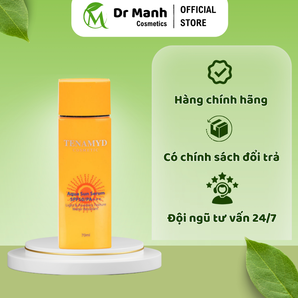 Huyết Thanh Chống Nắng Tenamyd SPF 50/PA+++ Aqua Sun Serum SPF date ...
