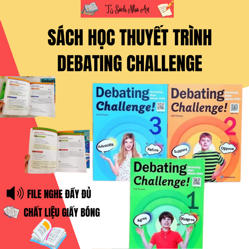 Sách Debating Challenge - bộ 3 cuốn Kim Đồng | Shopee Việt Nam