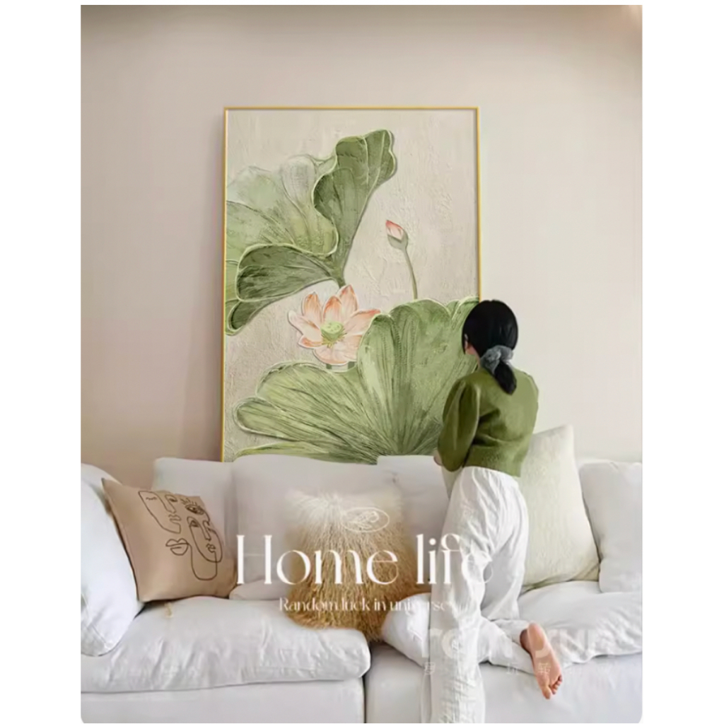 Cao Cấp 60 x 90- Khổ Lớn Tranh Đơn Canvas/ Tráng gương Phong Cảnh Sông ...