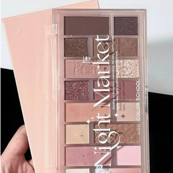 Bảng Phấn Mắt 16 Ô COLOR SCHOOL Night Market CS039 Olala beauty - chính ...
