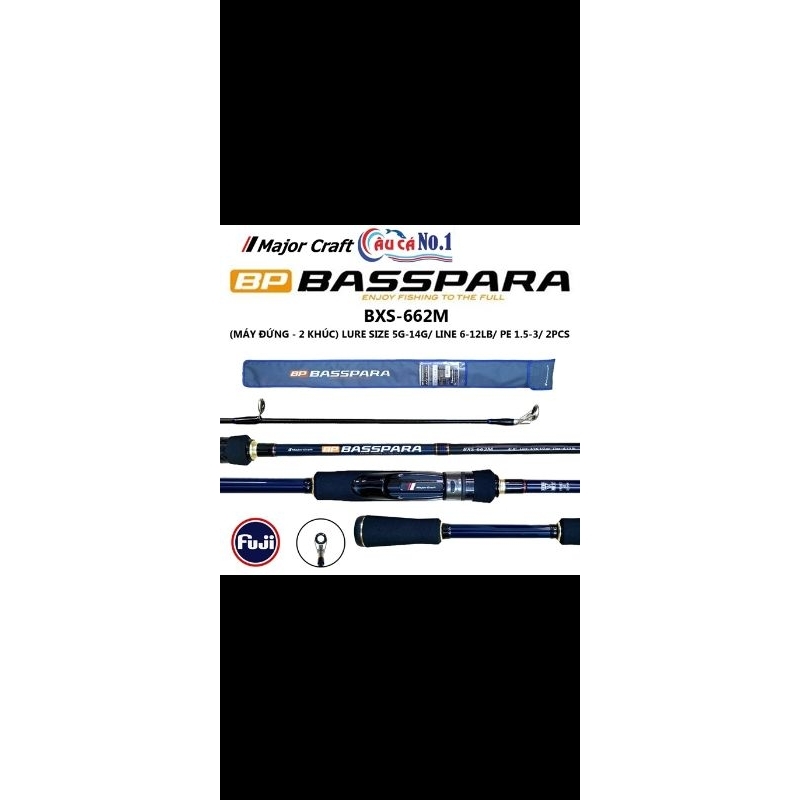 ĐỌT CẦN BASSPARA BXS-662M | Shopee Việt Nam