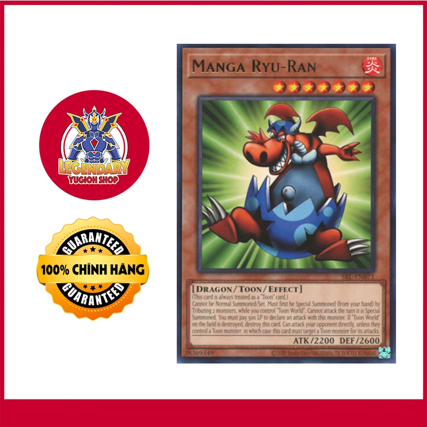 [Thẻ Bài Yugioh Chính Hãng] Manga Ryu-Ran | Shopee Việt Nam