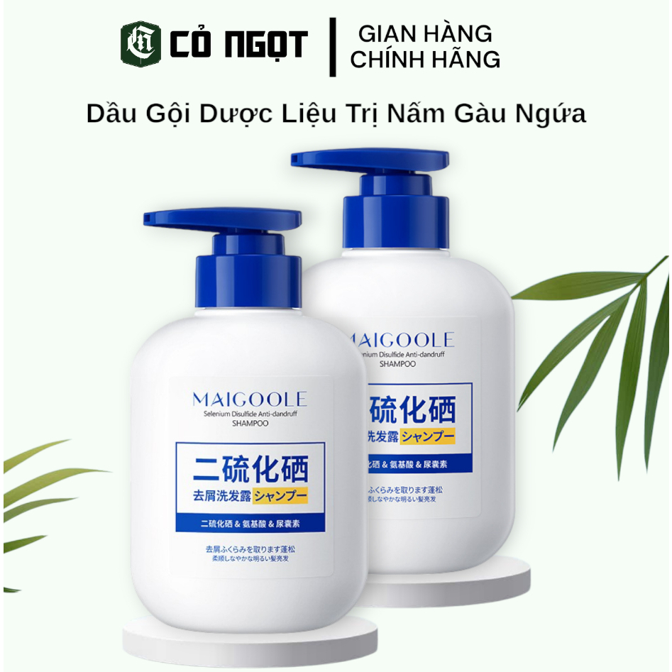Dầu Gội Trị Gàu Dưỡng Tóc Nấm Da Đầu Bồ Kết Maigoole 300ML | Shopee ...