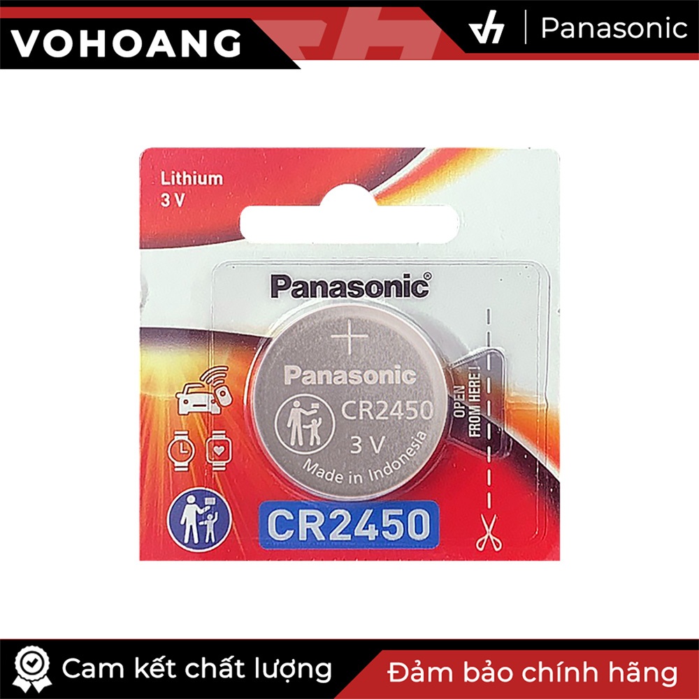 Pin nút CR2450 Panasonic - 1 viên | Shopee Việt Nam