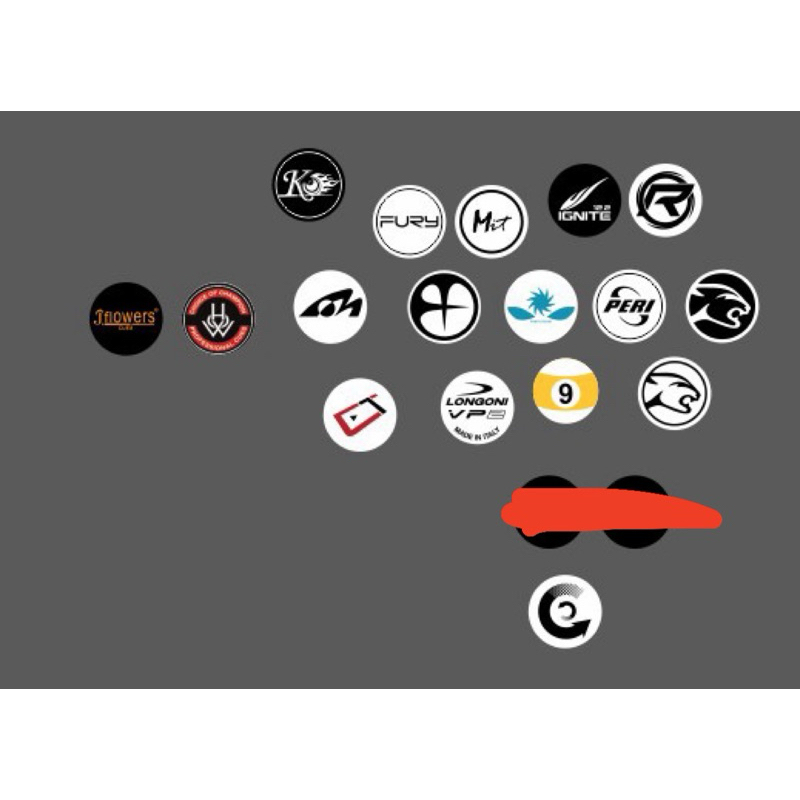 Hình dán bịt ren-Sticker logo các thương hiệu Bida—Hình dán bida -mit ...