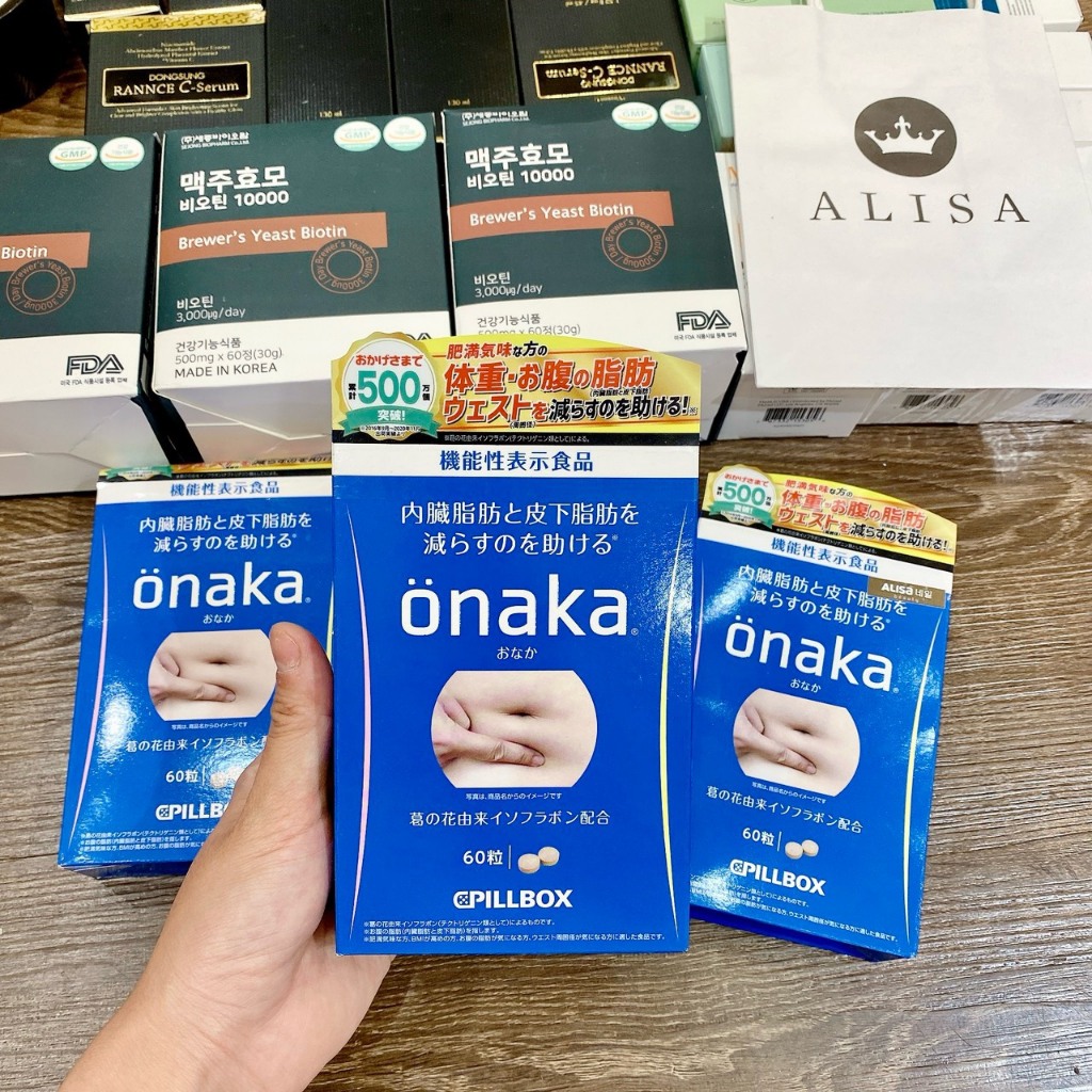 Viên uống giảm m.ỡ Onaka 60v - ALISA | Shopee Việt Nam