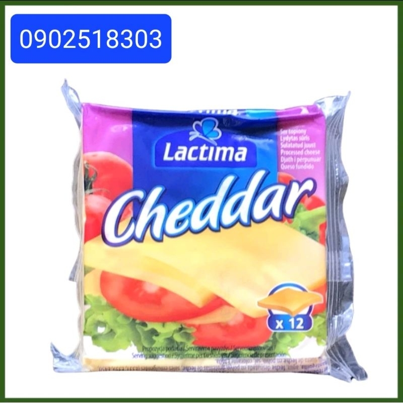 Phô mai lát Lactima Cheddar Ba lan ( date t10.2024 ) | Shopee Việt Nam