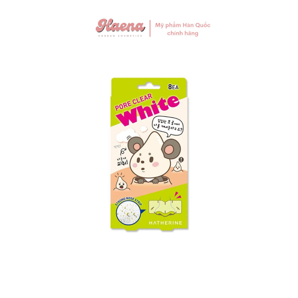 [Bill Hàn] Miếng Dán Lột Mụn Đầu Đen Hatherine Pore Clear White Strong ...