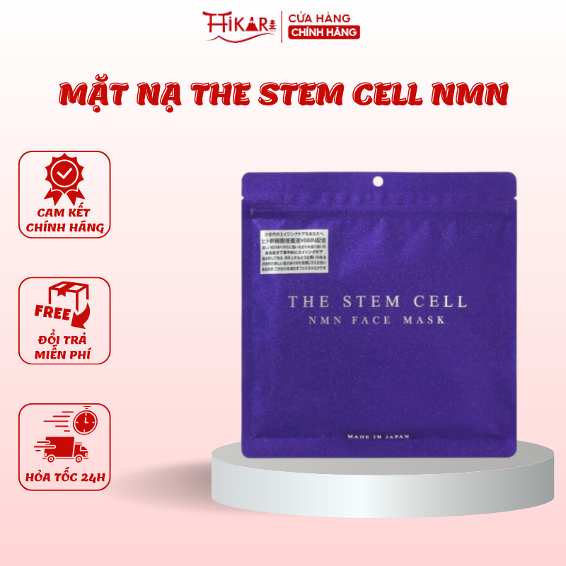 Mặt nạ tế bào gốc The Stem Cell NMN Face Mask 30 miếng của Nhật Bản | Shopee Việt Nam