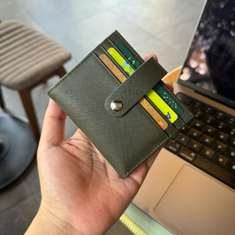 Koharu Button Wallet - Ví Da Mini Cúc Bấm Koharu - Thiết kế độc quyền ...