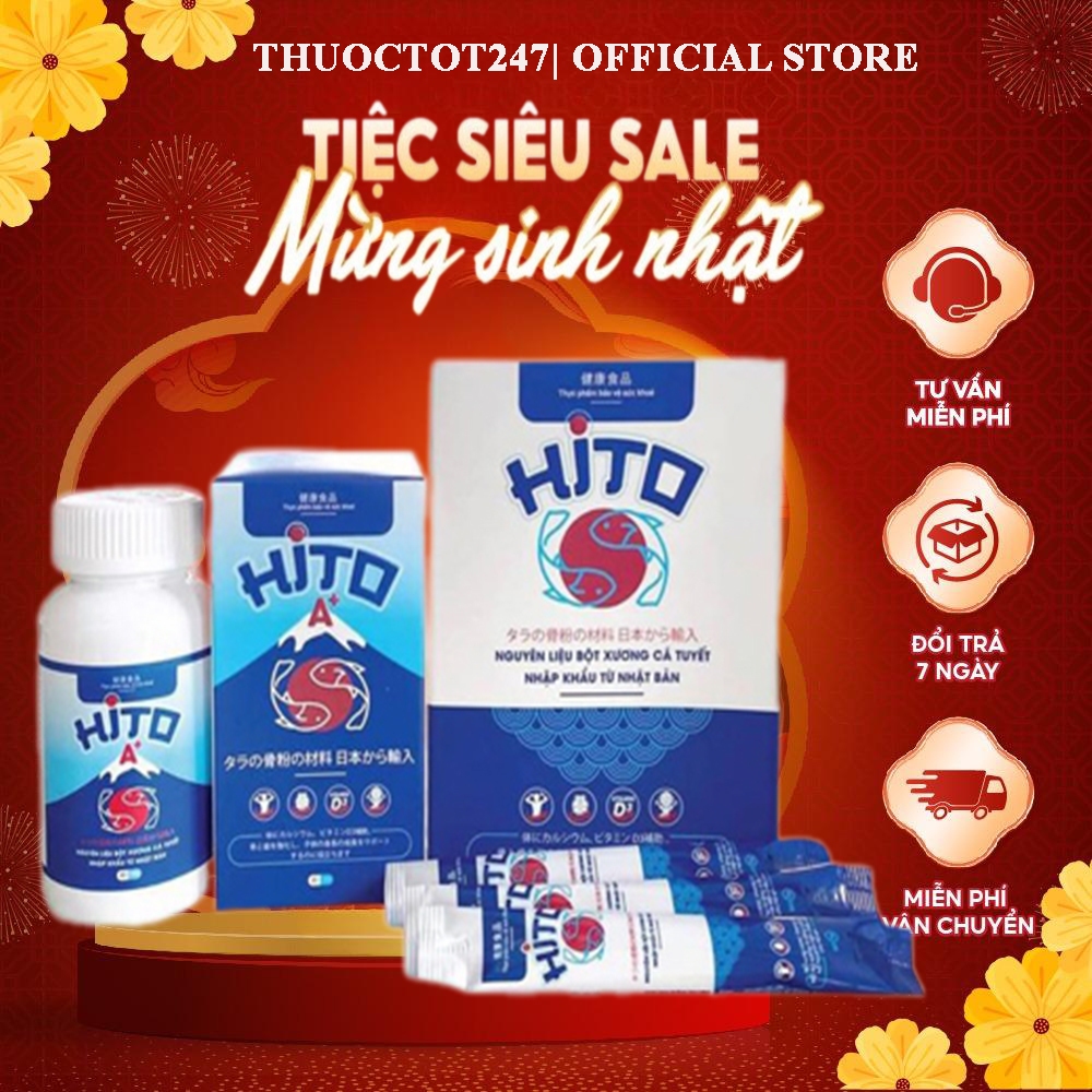 HITO TĂNG CHIỀU CAO - CANXI CÁ TUYẾT NHẬT BẢN | Shopee Việt Nam