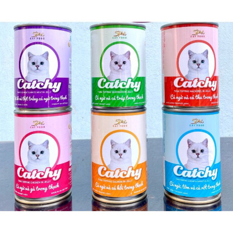 (sale) pate CATCHY 400g, pate mèo lon catchy, thức ăn mèo con | Shopee ...