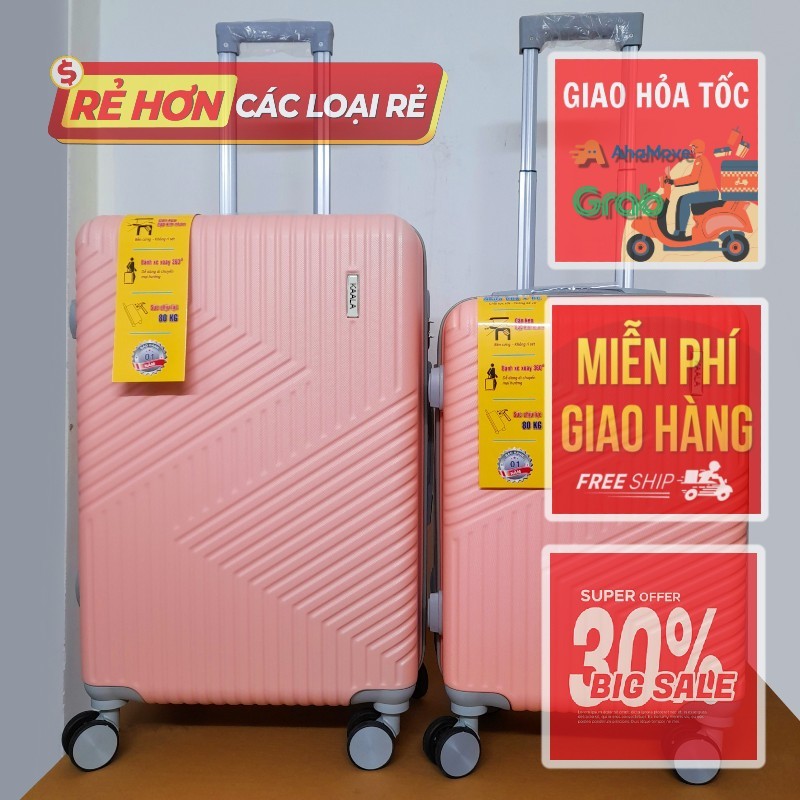 [Hoả tốc] Vali nhựa va li du lịch cao cấp nhiều mẫu tuỳ chọn 24 inches ...