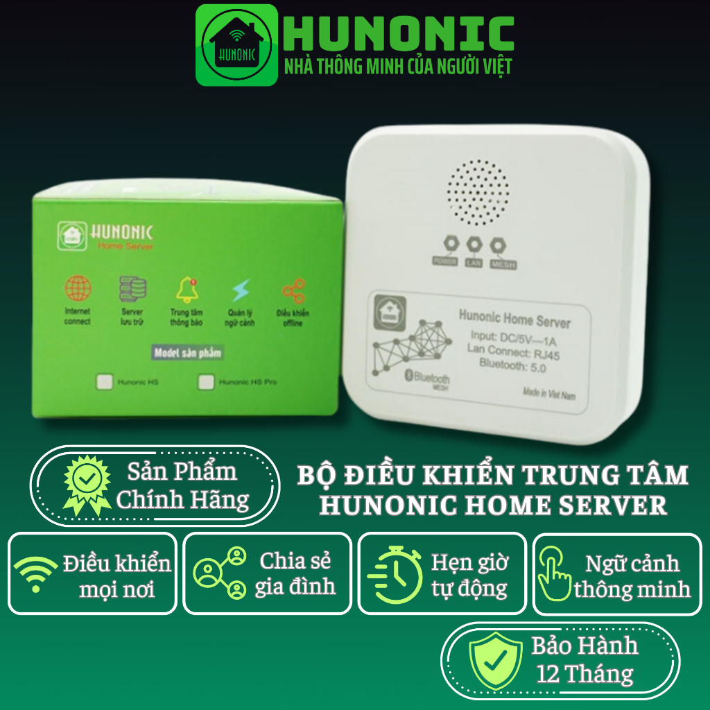 Bộ Điều Khiển Trung Tâm Hunonic Home Server | Shopee Việt Nam