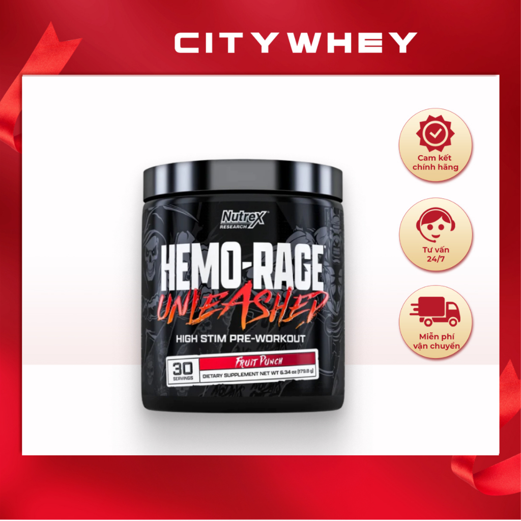 NUTREX HEMO RAGE 30 LẦN DÙNG PRE-WORKOUT NHIỀU VỊ , TĂNG SỨC MẠNH TỈNH ...