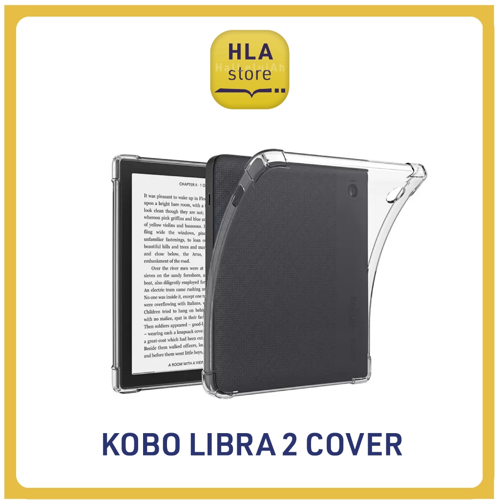 Ốp lưng trong suốt cho máy đọc sách Kobo, Kindle (Clara 2E, Clara BW, Libra 2, Libra Colour PPW5 ...