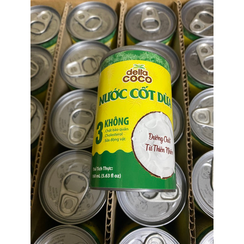 Nước Cốt Dừa đậm đặc 400ml 100% Dừa sạch Bến Tre Delta Coco | Shopee ...