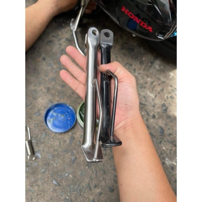 Chân chóng inox 304 gắn xe Vario-Click 2015-2023 & xe Ab 125 & xe ...