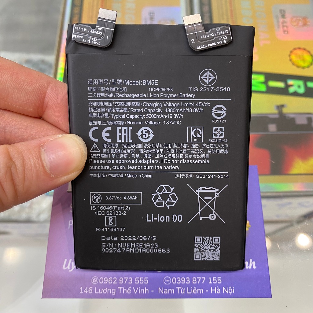 Pin Xiaomi Redmi K50 Pro (BM5E) | Shopee Việt Nam