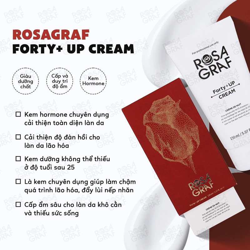 Kem dưỡng Rosa Graf Forty Plus Up Cream Be'Balance 150g - Ricorner88 ...