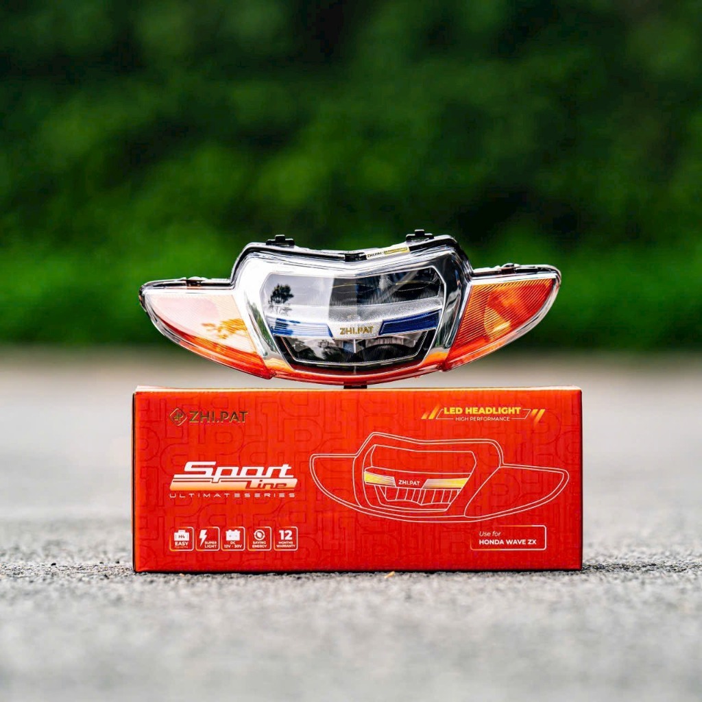 Pha đèn led 2 tầng Chính Hãng Zhipat Wave ZX-Wave Alpha 2002-2005 (wave ...