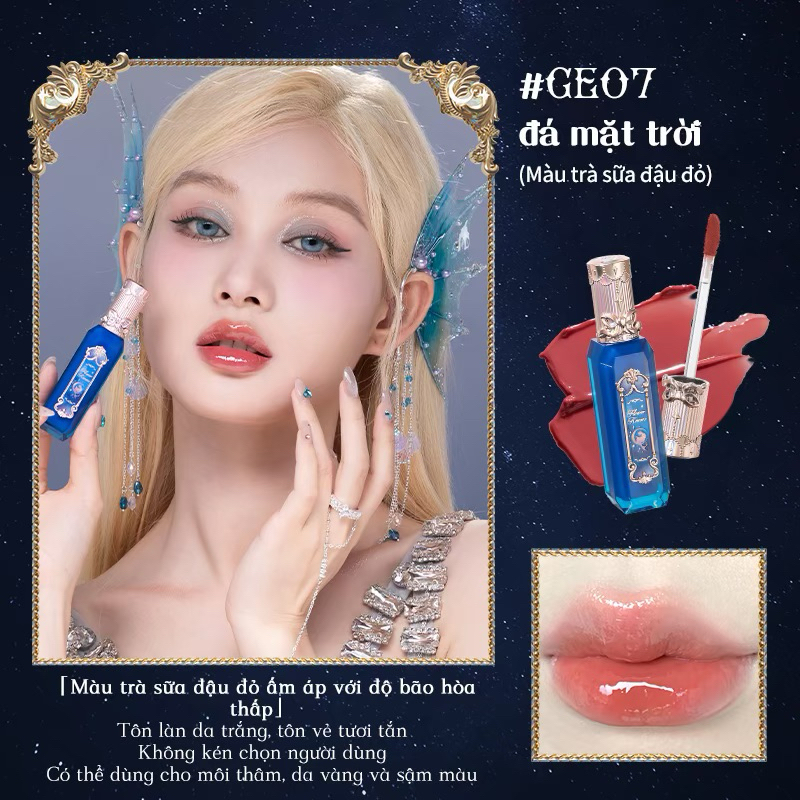 (Có sẵn) Son bóng Flower Knows Mermaid Moonlight - son bóng Tiên Cá ...