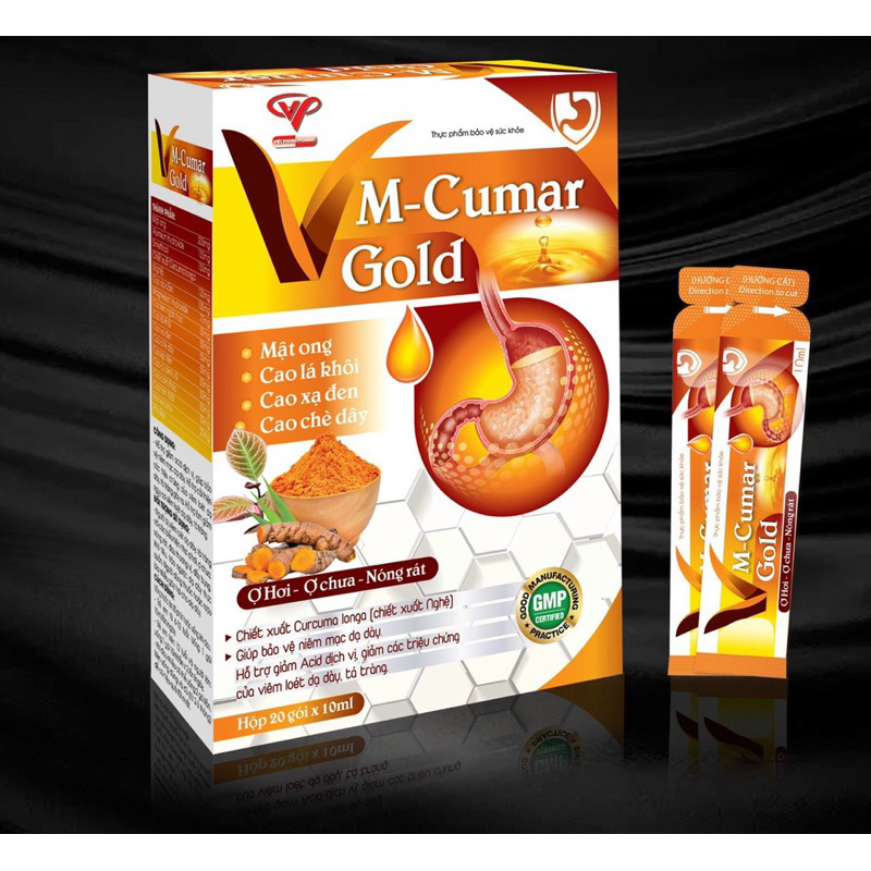 Gel dạ dày VM Curma GOLD - hỗ trợ giảm cảm giác trào ngược, đau bụng ...