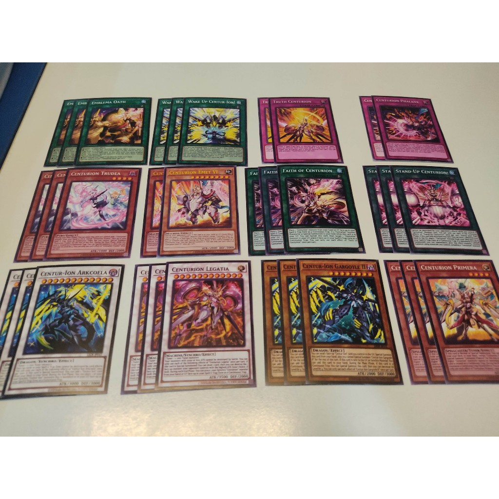 Bài Yu-gi-oh in theo set (58) - Centur-ion | Shopee Việt Nam