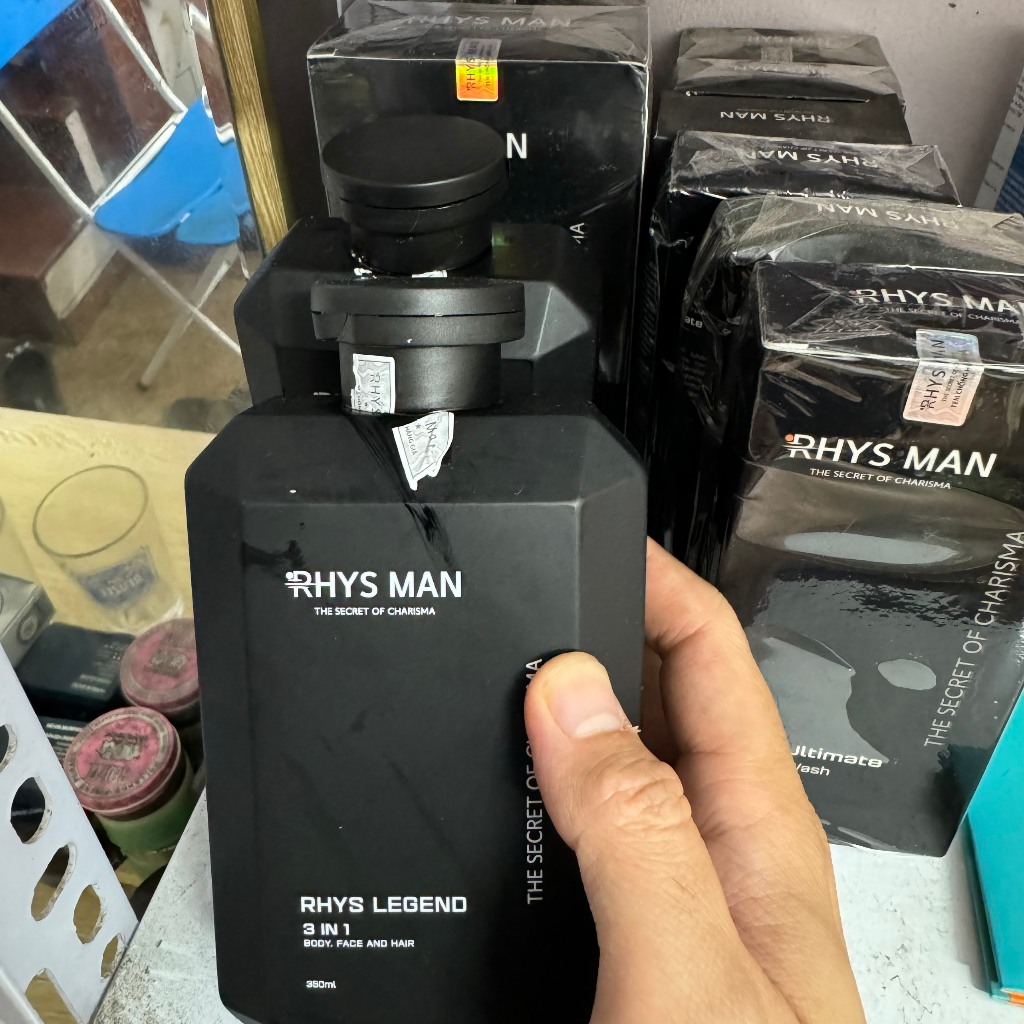 Sữa tắm gội nam RHYS MAN hương nước hoa 3 in 1 Rhys Legend 350ml - Hàng ...