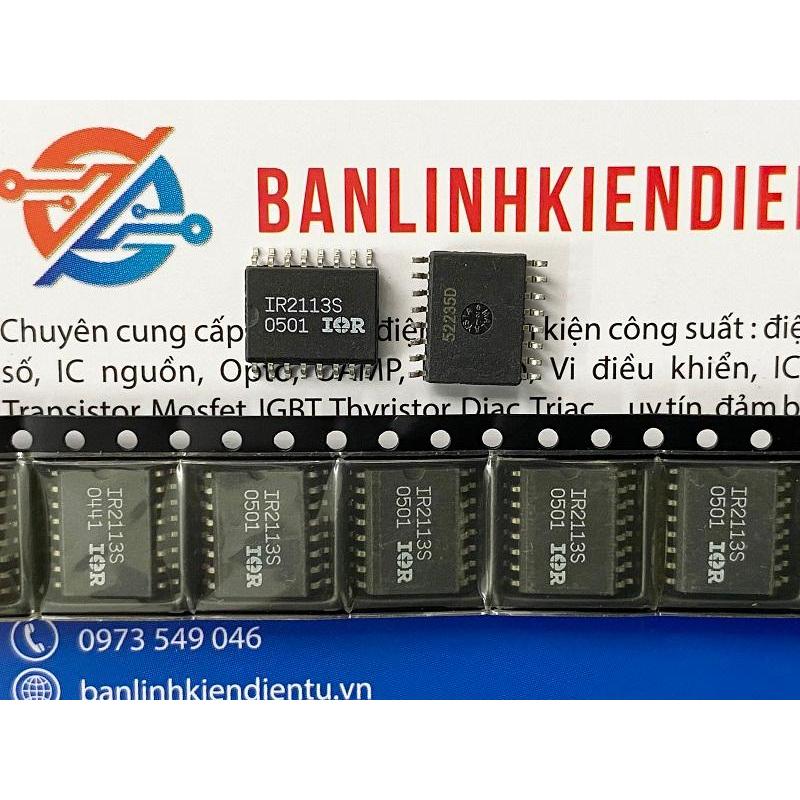 [Combo 2 chiếc] IR2113S, IR2113STRPBF IC Chuyên Dụng SOP-16 | Shopee Việt Nam