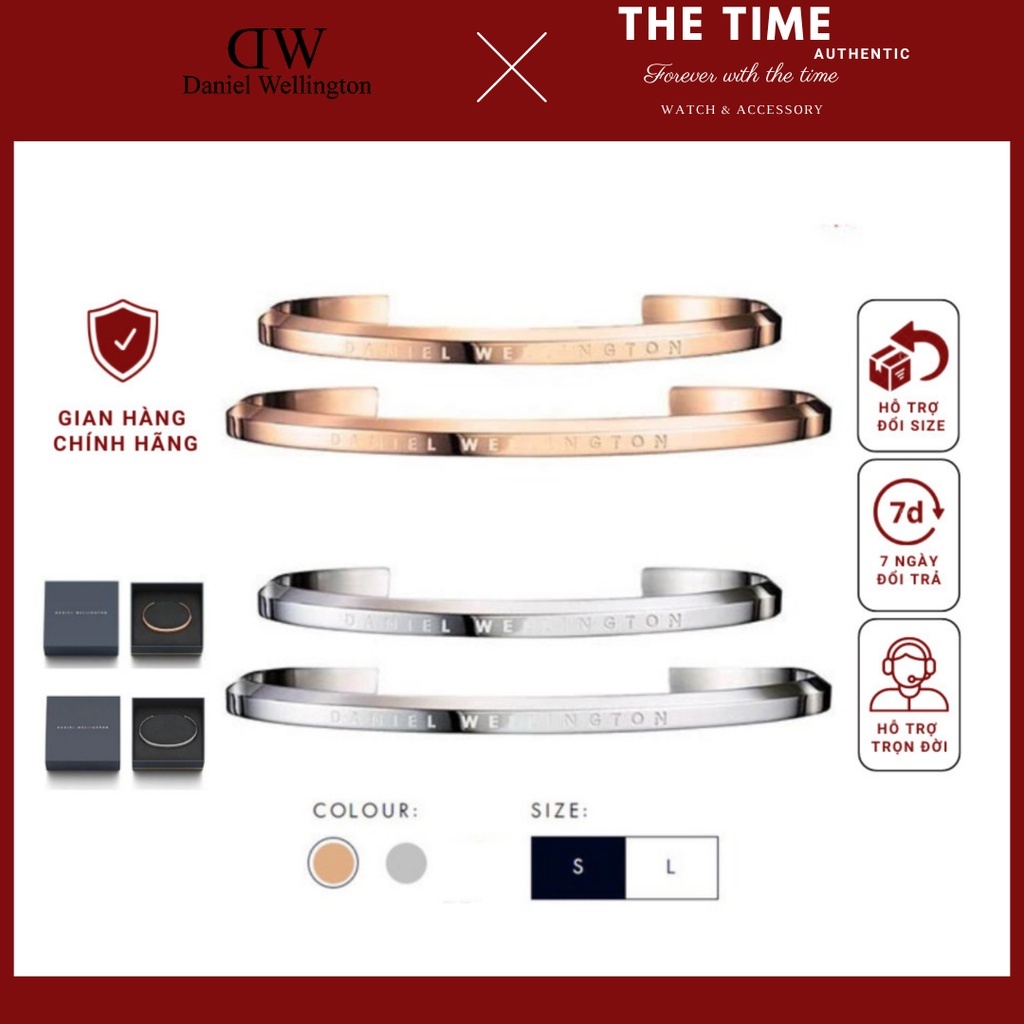 ( Có khắc tên ) Vòng tay Daniel Wellington – Vòng cuff DW-vòng tay ...