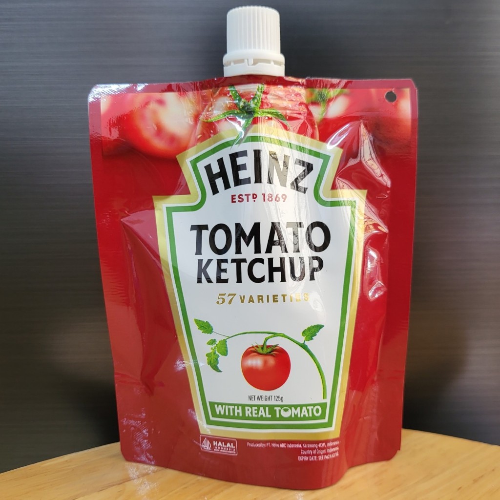 HEINZ - túi CÀ nắp vặn 125g - TƯƠNG CÀ CHUA / INDONESIA / Tomato ...