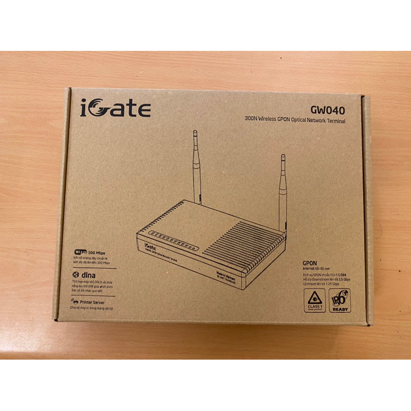 Router Modem wifi GPON ONT iGate GW040, bộ phát wifi hàng chính hãng ...