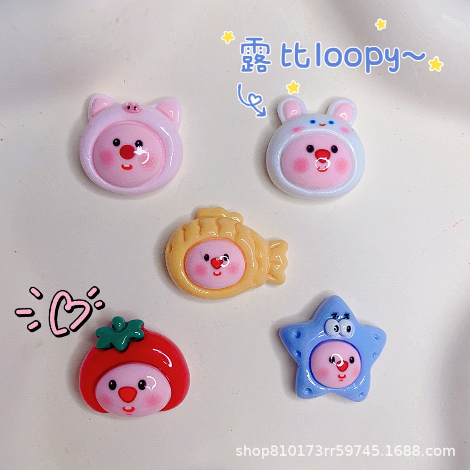 Charm hải ly Loopy siêu xinh, siêu cute phụ kiện trang trí toploader ...