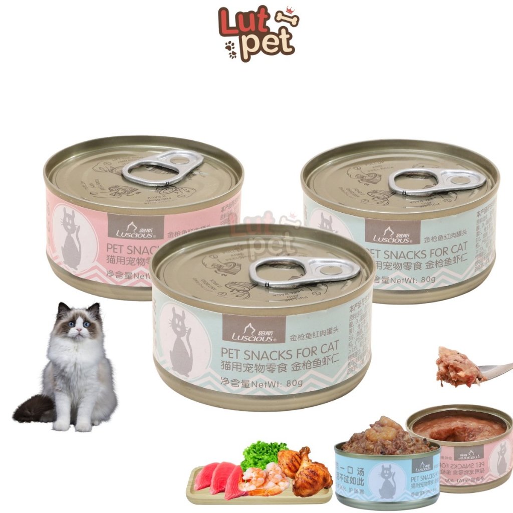 Pate lon cho mèo mọi lứa tuổi - pate Luscious cho chó - thức ăn cho thú ...