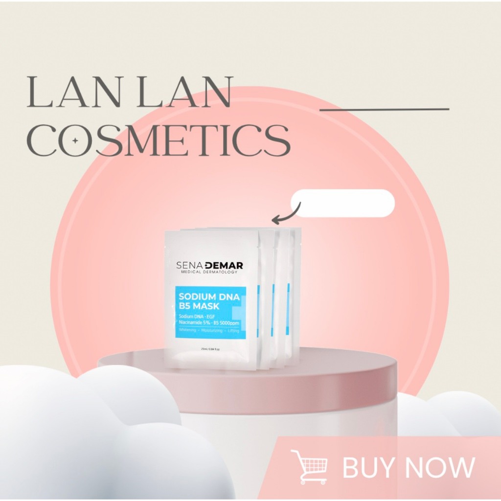 Mặt Nạ Dưỡng Trắng B5 SENA DERMA Phục Hồi Căng Bóng(10 MIẾNG) | Shopee ...