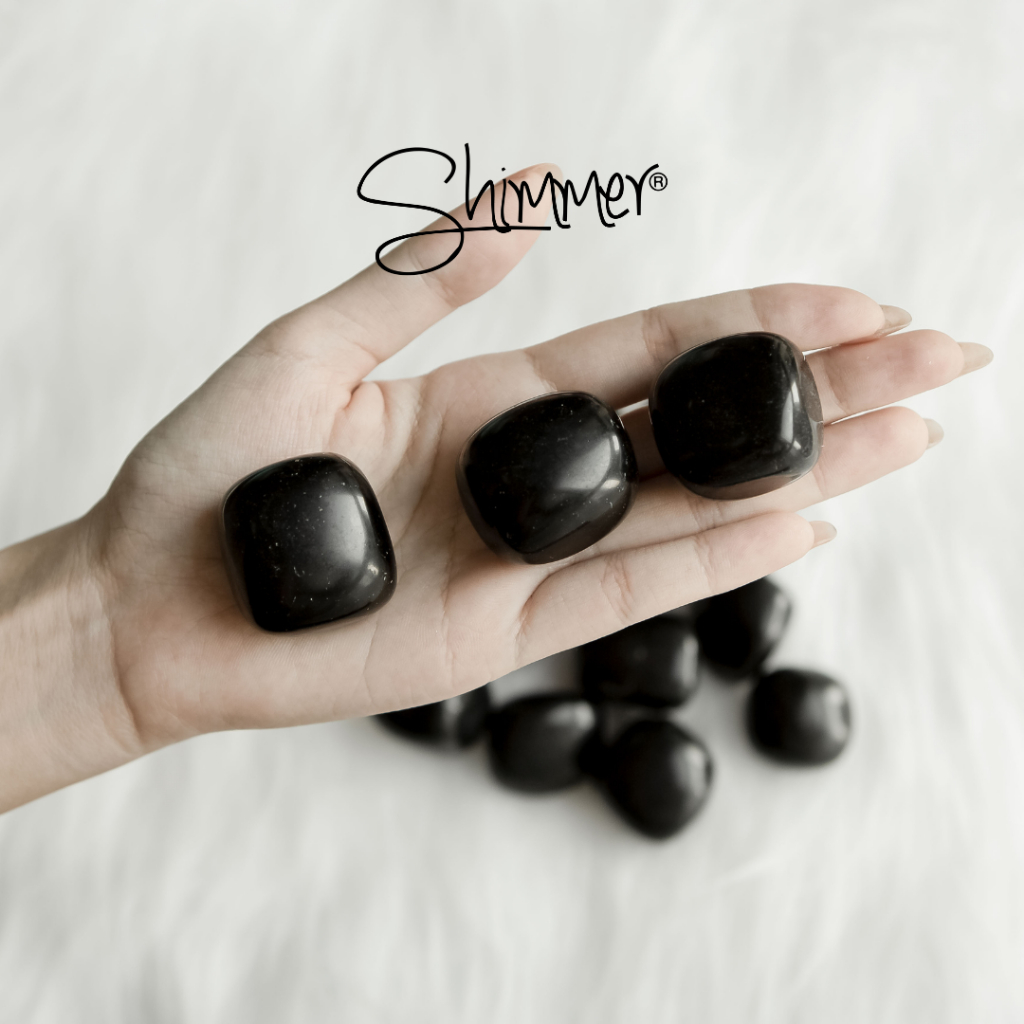 Viên Đá Obsidian - Obsidian SHIMMER SILVER Phù Hợp Trang Trí Trong ...