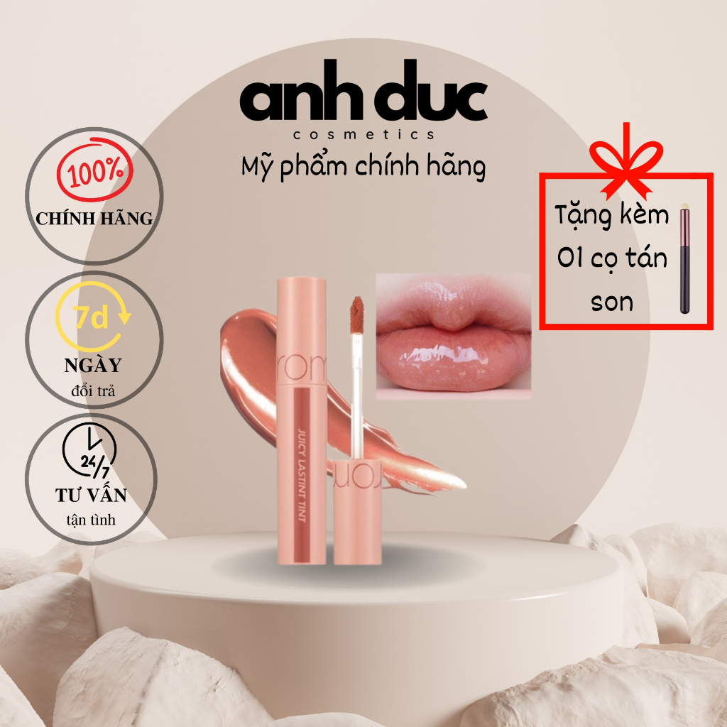 [Chính hãng ] Son Romand Bare Juicy Lasting Tint - Màu 22 Pomelo skin ...