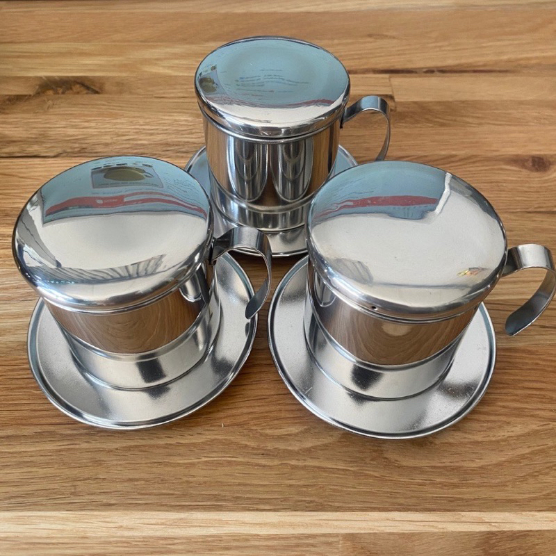 phin inox trắng,inox ko mạ màu ,inox 304,inox430 cao cấp,phin pha cà phê bền đẹp | Shopee Việt Nam