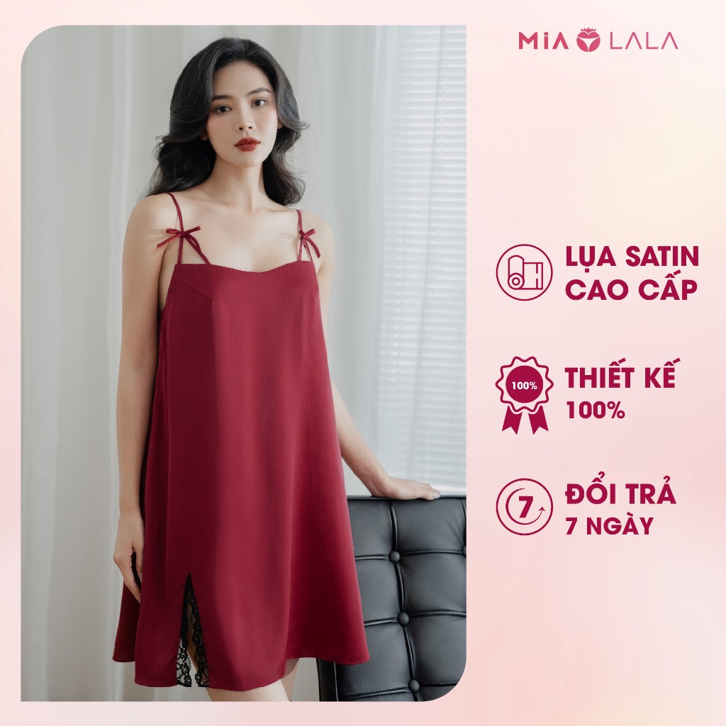 Váy 2 dây lụa cao cấp MIALALA 3074 DS02013074 | Shopee Việt Nam