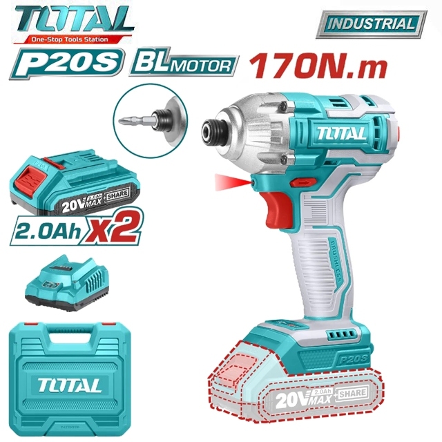 Máy siết vít pin Lithium-ion 20V Total TIRLI20030 | Shopee Việt Nam