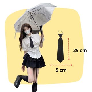 Cà vạt nam nữ bản nhỏ 5cm, Cavat thắt sẵn, Cà vạt kỷ yếu học sinh sinh ...