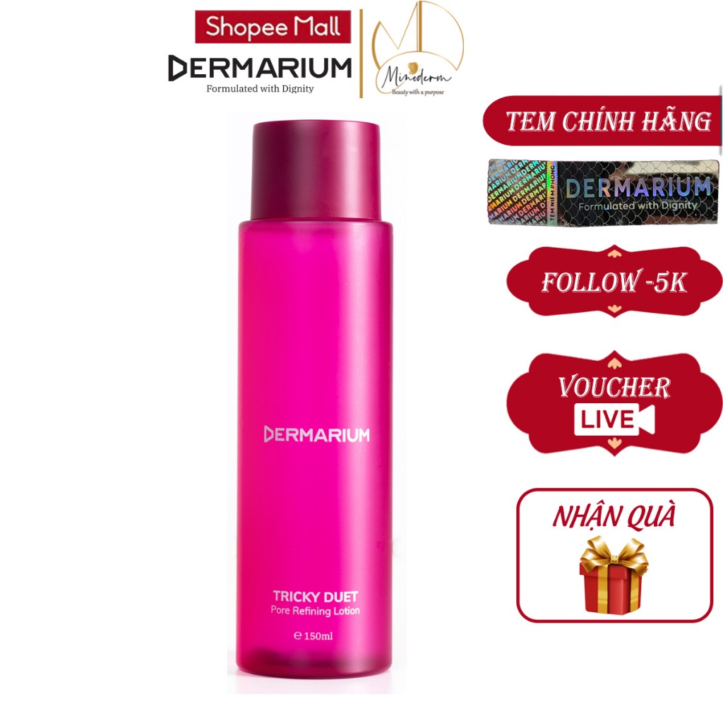 Toner Dermarium Tricky Duet 2% Salicylic Acid (BHA) tây da chết hóa học ...