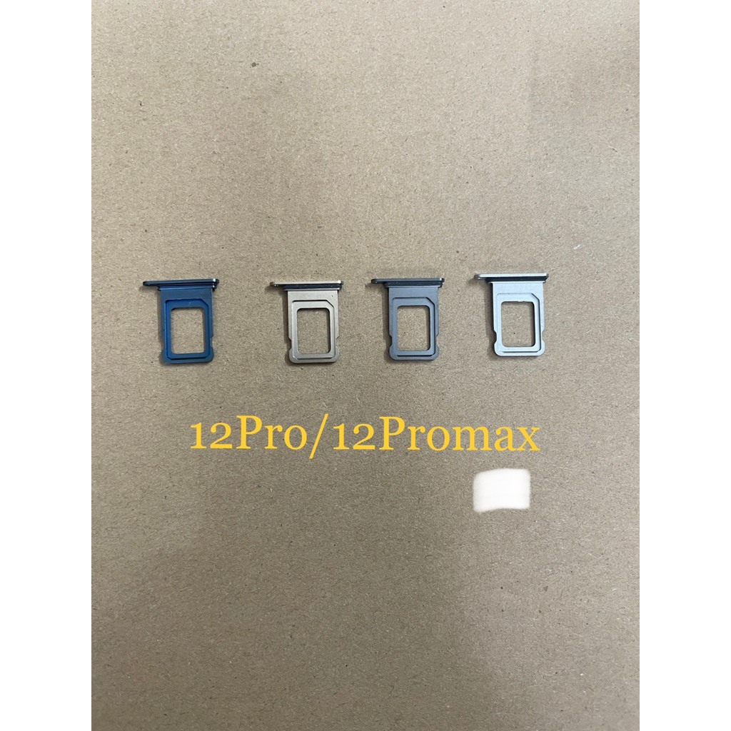 Khay 2 sim vật lý cho 12 Pro/12 Pro Max (4 màu) | Shopee Việt Nam