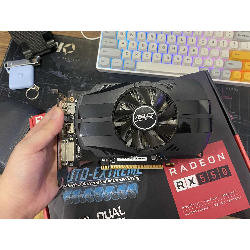 VGA ASUS Phoenix Radeon RX 550 4GB GDDR5 FULLBOX BH 4/2024 | Shopee Việt Nam