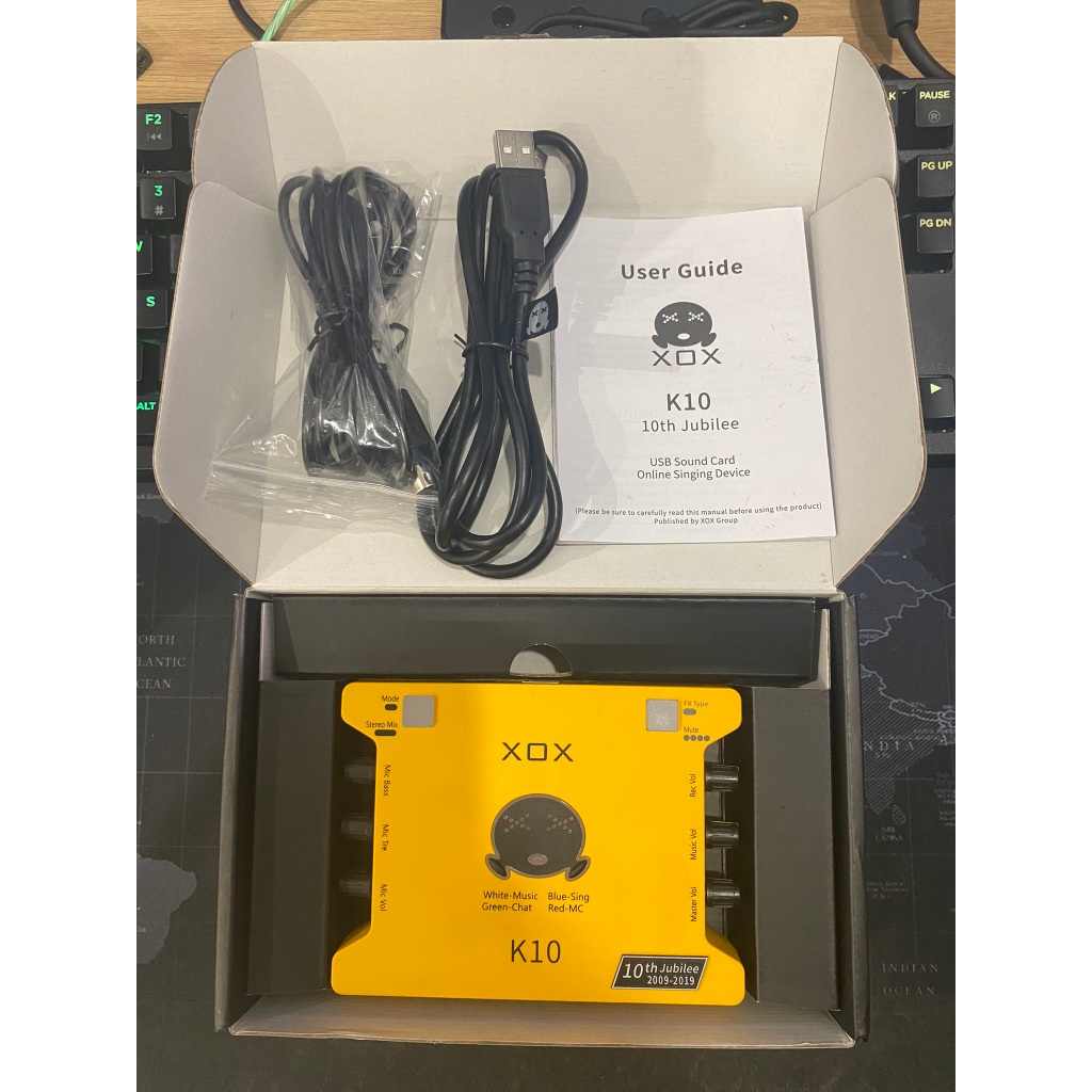 Soundcard XOX K10 10th Jubilee BH 12 THÁNG | Shopee Việt Nam