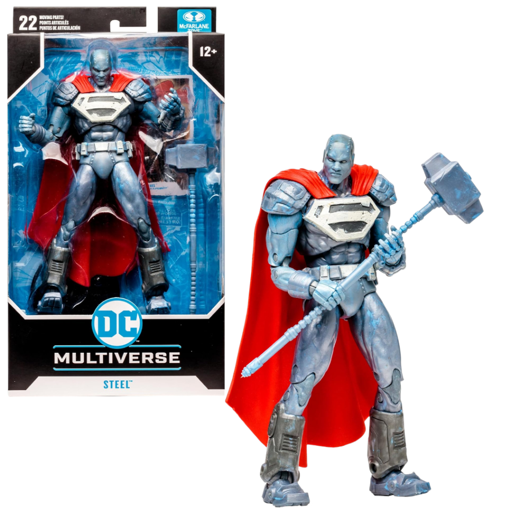 Mô hình DC Multiverse Wave 15 Steel Reign of the Supermen Chính Hãng ...
