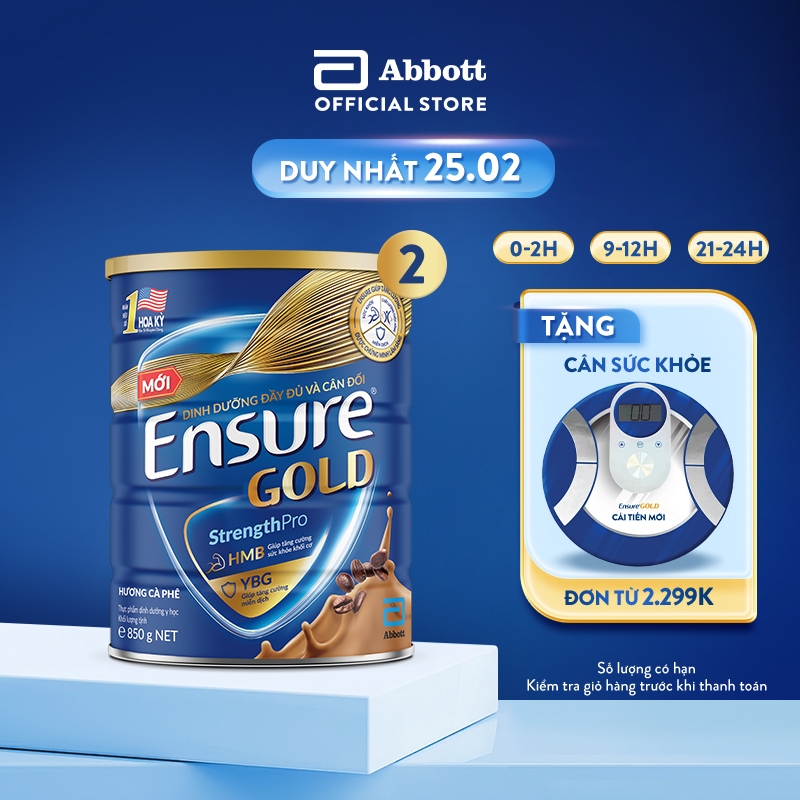 Combo 2 Ensure Gold Coffee (HMB) 850g/800g/lon | Shopee Việt Nam